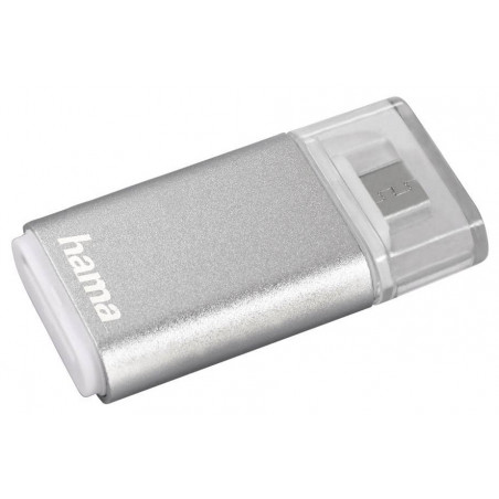 Adaptateur OTG Hama Micro USB Vers Micro SD 181019 / Silver