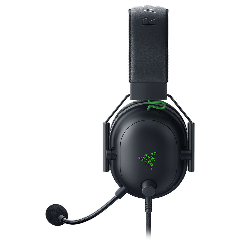 Casque Micro Gaming Razer Blackshark V2 + USB Mic Enhancer / Noir
