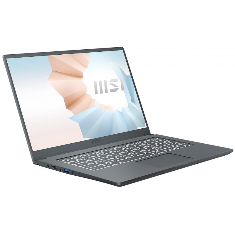 PC Portable MSI Modern A11MU / i5 11é Gen / 16 Go / Gris