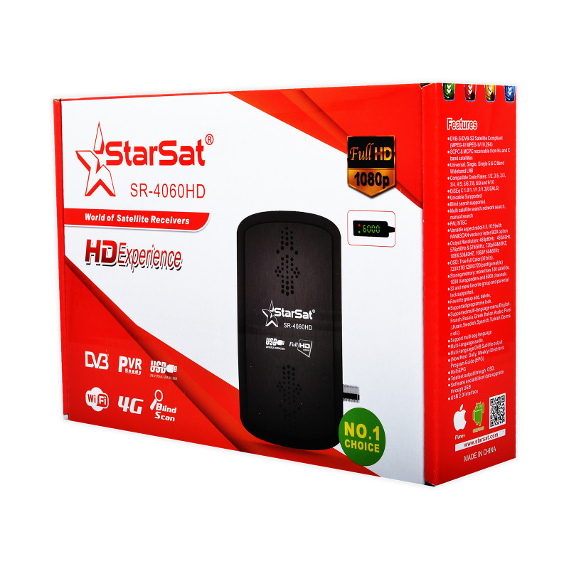 Récepteur STARSAT SR-4060HD Full HD