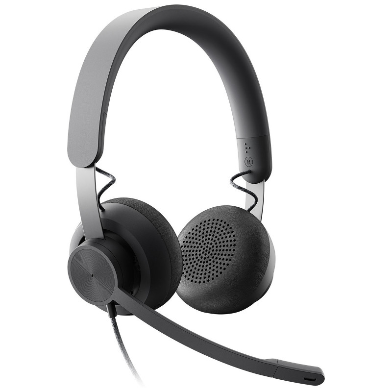 Casque filaire USB Logitech Zone Wired MSFT / Graphite