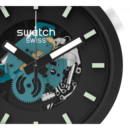 Montre Mixte Swatch NIGHT TRIP SB03B107