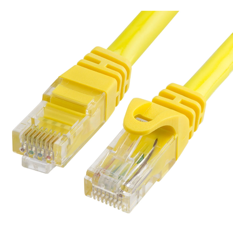 Câble Réseau CAT 5E UTP 3M / Jaune