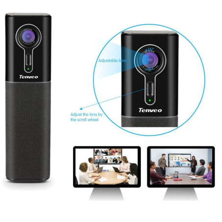 Caméra de visioconférence 2K AI Focus Tenveo CM1000