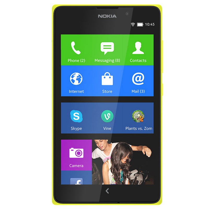 Téléphone Portable Nokia XL / Double SIM / Jaune