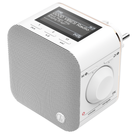 Radio numérique Bluetooth Hama DR40BT-PlugIn FM / DAB / DAB+