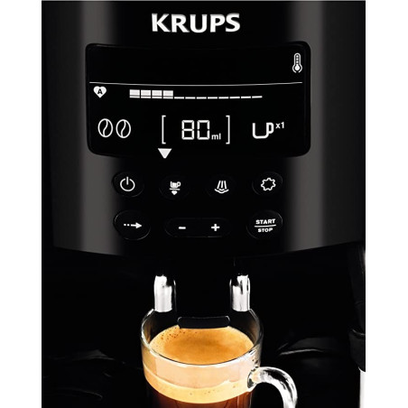 Machine à café Espresso Krups EA815070 / ECRAN LCD / Noir