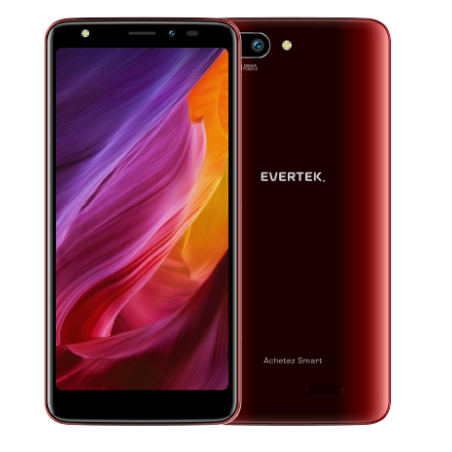 SMARTPHONE Evertek M20S PRO / 2Go / 16Go / Rouge