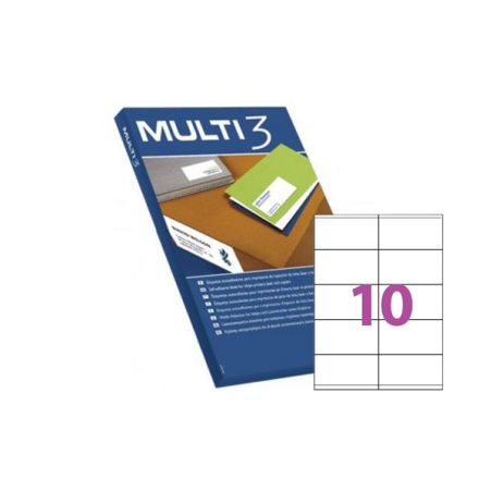 100x Etiquettes R.4724 105 x 57 mm (A4/10)