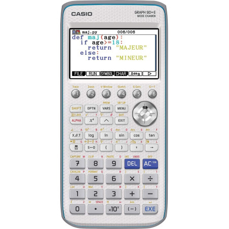 Calculatrice Graphique Casio Graph 90+E Avec Python