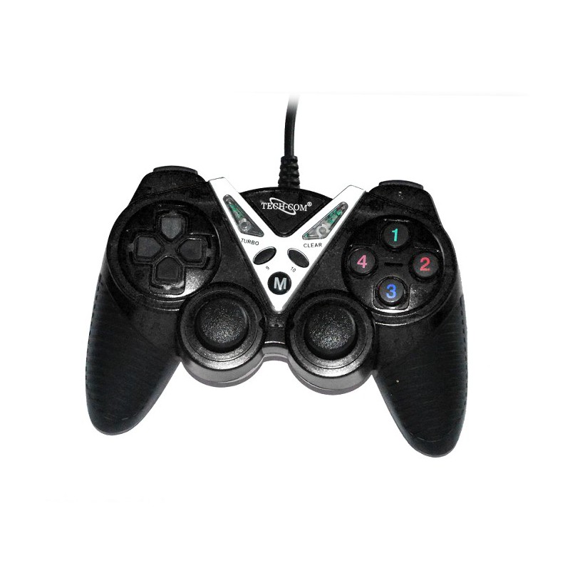 Manette de jeux Tech-Com Double Vibration