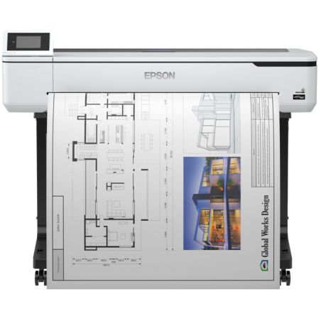 Traceur Epson SC-T5100 AVEC STAND + Cartouche Epson Jaune T40C440 Offert