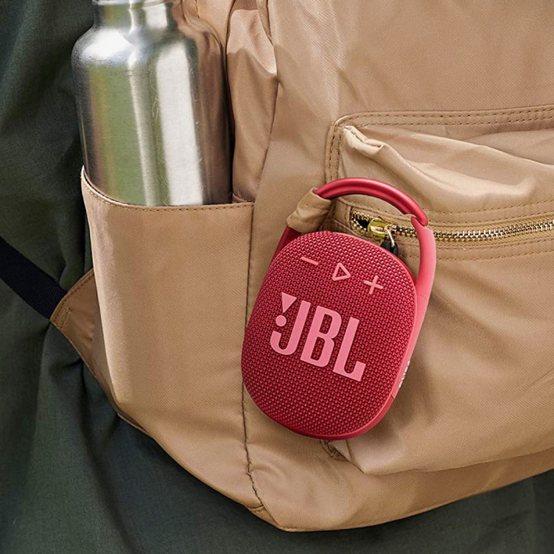 Enceinte Portable Bluetooth JBL Clip 4 Étanche / Rouge