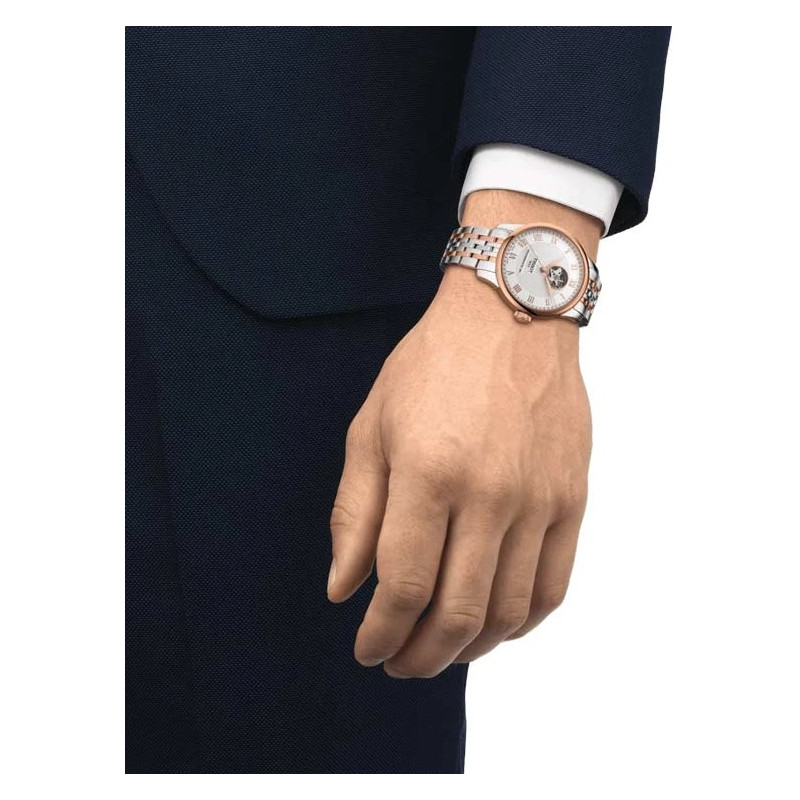 Montre pour Homme Tissot LE LOCLE POWERMATIC 80 OPEN HEART T0064072203302