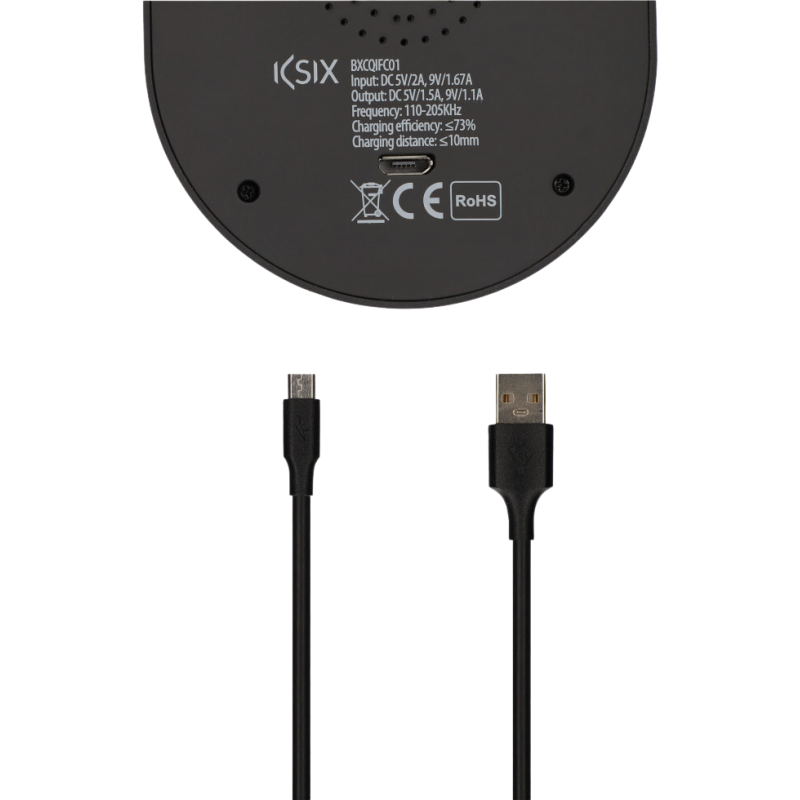 Chargeur sans fil KSIX / Noir