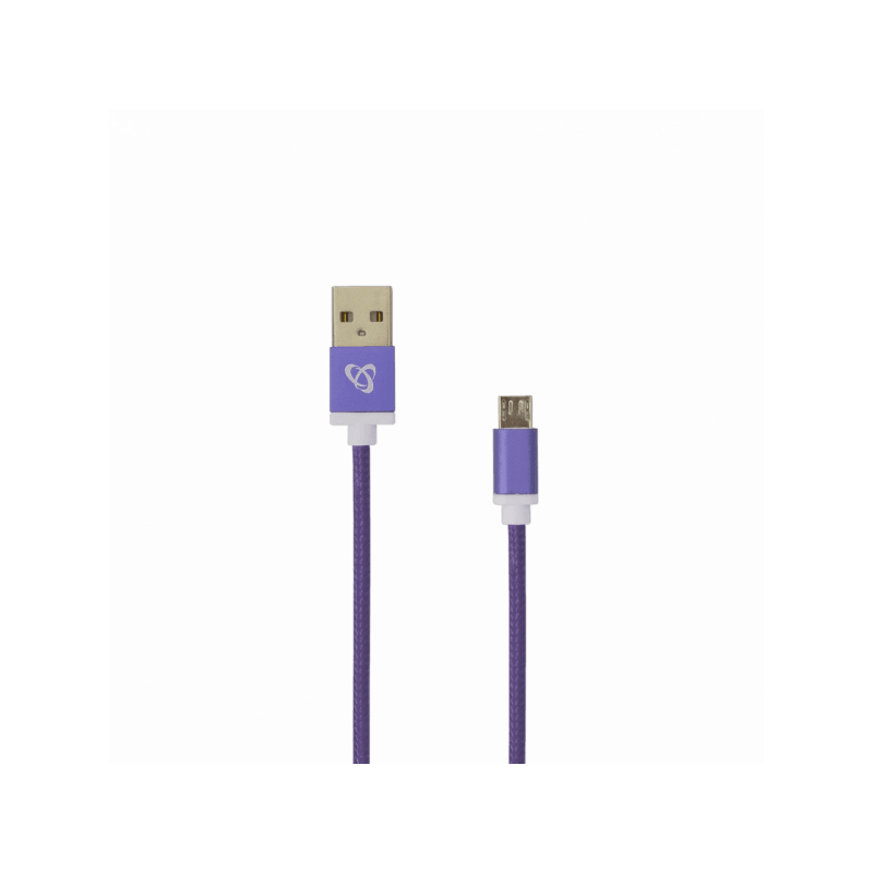 Câble USB Vers Micro USB / 1M / Violet