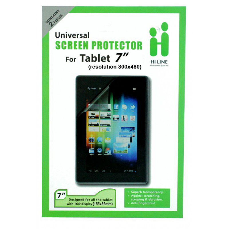 2xFilms de Protection Pour Tablette 7"
