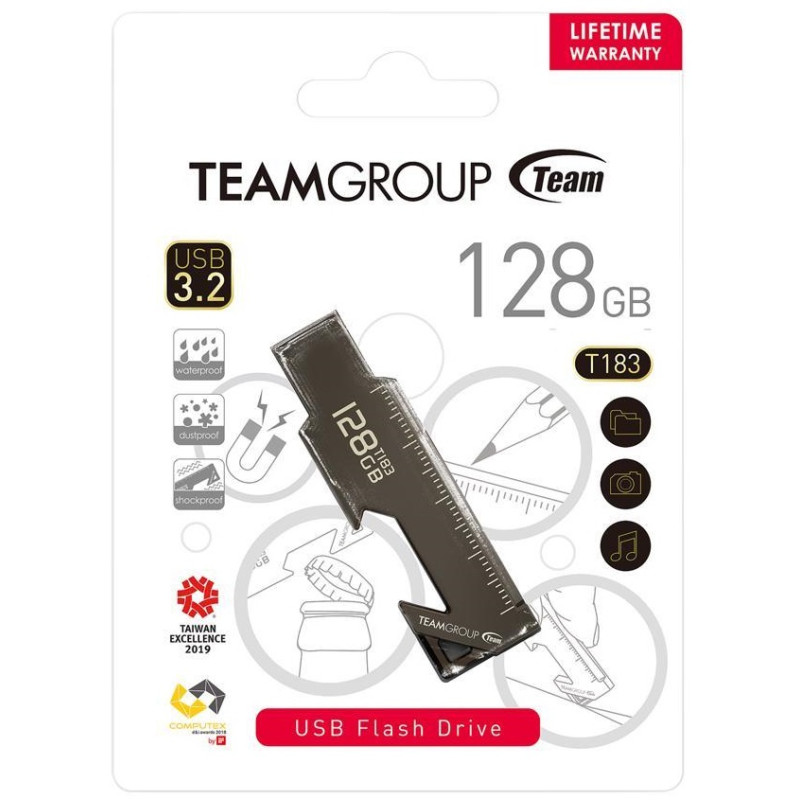 Clé USB TeamGroup T183 USB 3.2 / 128 Go