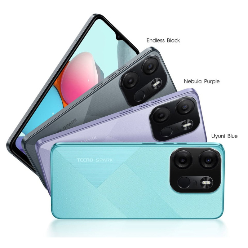 Smartphone Tecno Spark Go 2023 / 4 Go / 64 Go / Bleu