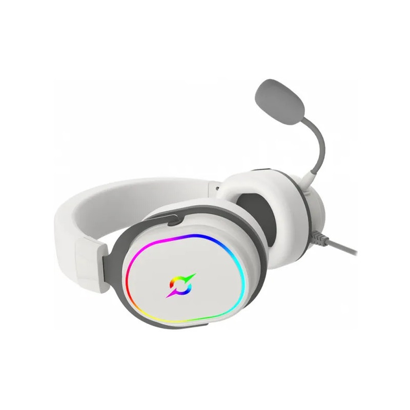 Casque Micro GAMER AQIRYS ALTAIR / Filaire / Blanc