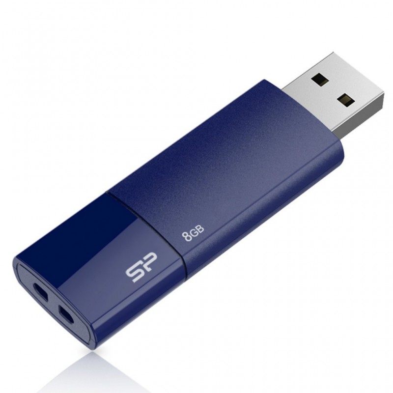 Clé USB Silicon Power Ultima U05 / 8 Go / Bleu