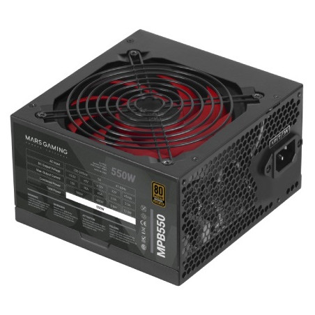 BOITE D'ALIMENTATION GAMER Mars Gaming ATX 550W / 80+ Bronze