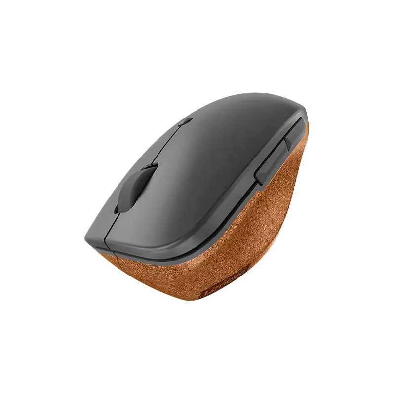 Souris verticale sans fil Gaming Lenovo Go 2400 DPI / Gris Orage