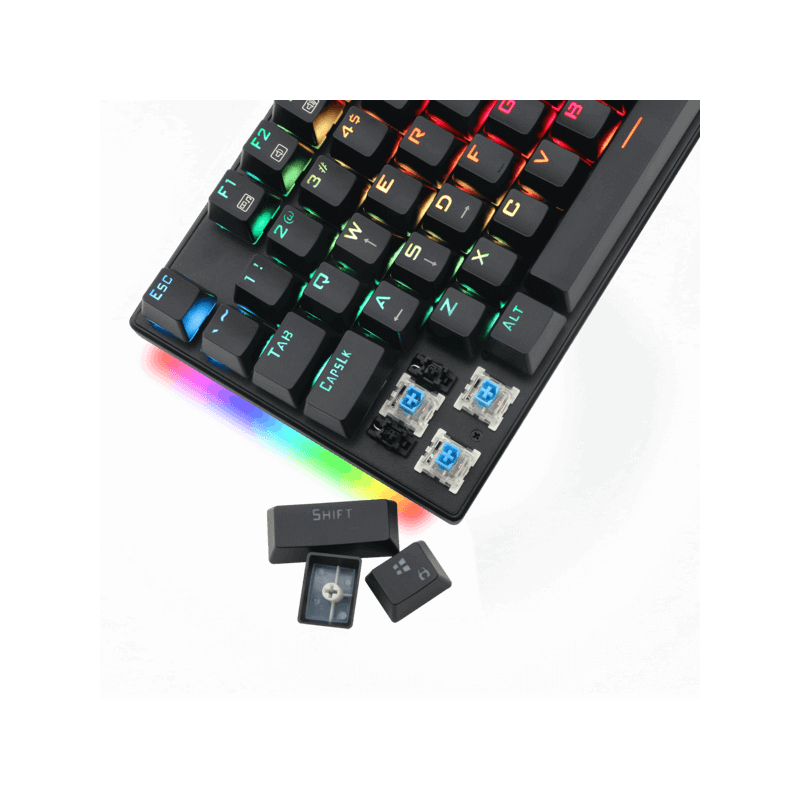 Clavier Gaming Mécanique T-DAGGER Frigate T-TGK306-Br / Brown Switch / RGB