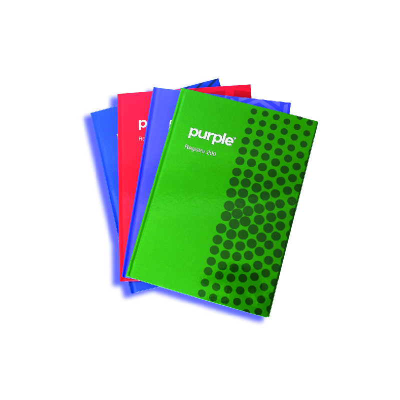 Registre ESSENTIAL Purple 5/5 / 400 Pages