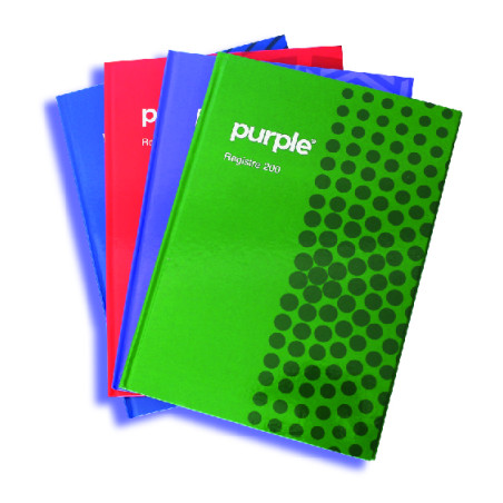 Registre ESSENTIAL Purple 5/5 / 200 Pages