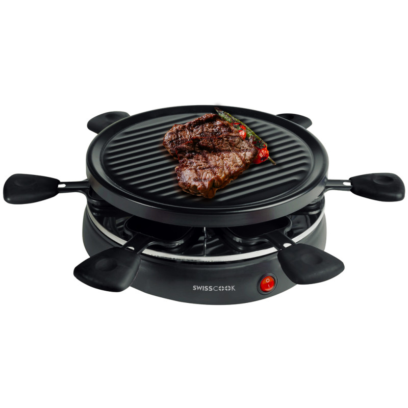 Raclette GRILL SWISSCOOK GR-1526 800W / NOIR