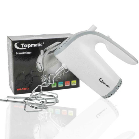 Batteur À MAIN TOPMATIC / 250W / Blanc