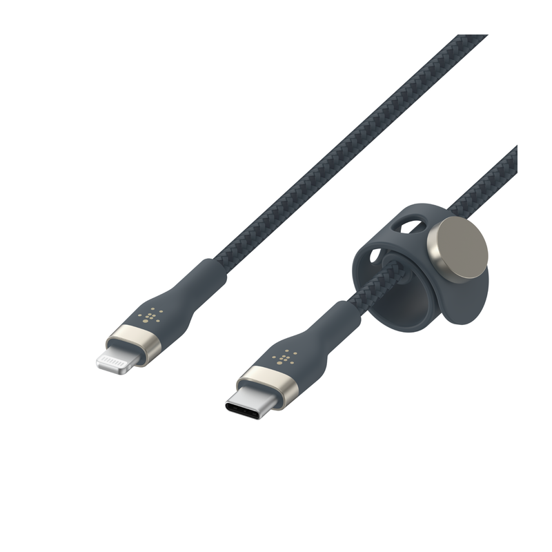 Câble Boost Charge Pro Flex Belkin USB-C vers Lightning 3M / Bleu