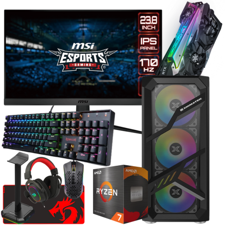 Setup Gamer Special Pc de Bureau Gaming / Ryzen 7 5700G / RTX 3070 ...