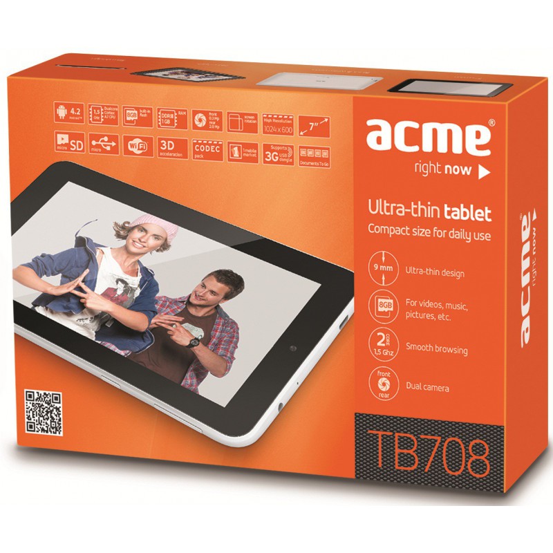 Tablette Acme Ultra fin TB708 / 7"