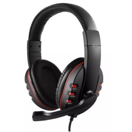 Casque Micro Gamer GM002 / JACK 3.5MM / Noir
