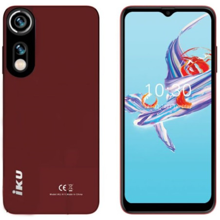 Smartphone Iku A10S / 4G / 32Go / Rouge