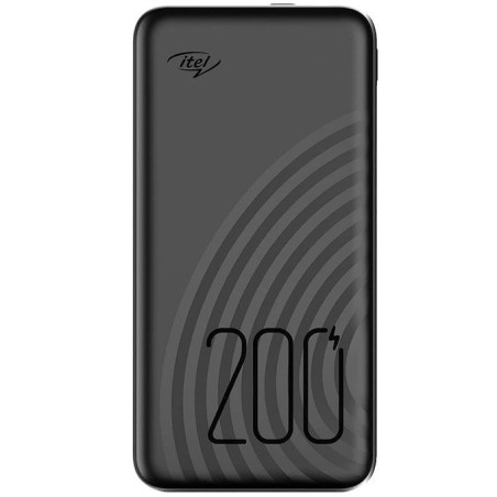 Power Bank Itel STAR 200C / 20000 MAh / Noir