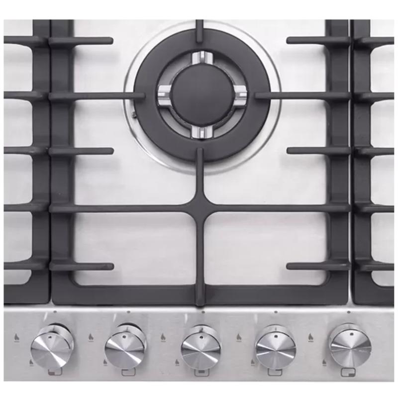 Plaque De Cuisson encastrable à gaz UNIONAIRE i-Cook / 5 feux / 90 cm ...