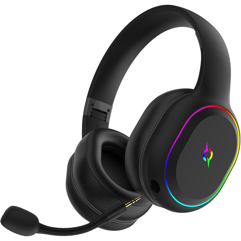 Casque Micro GAMER AQIRYS LYRA / Sans Fil / NOIR