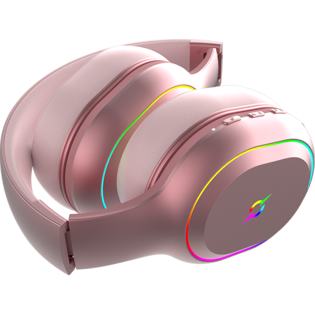 Casque Micro GAMER AQIRYS LYRA / Sans Fil / Rose