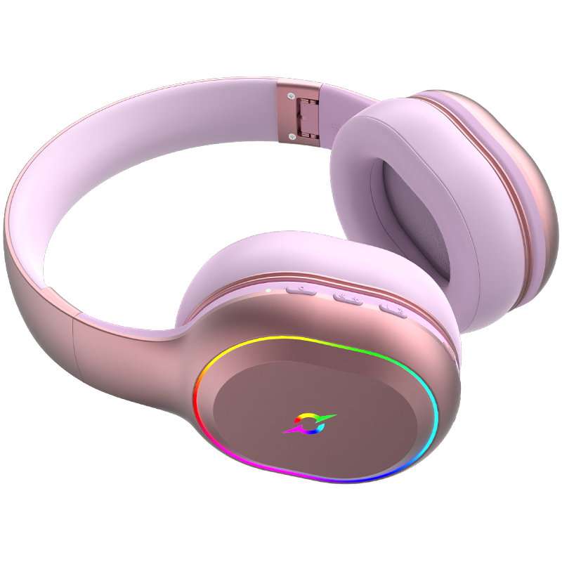 Casque Micro GAMER AQIRYS LYRA / Sans Fil / Rose