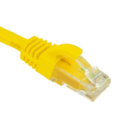 Câble Réseau 1M cat 6 UTP / Jaune