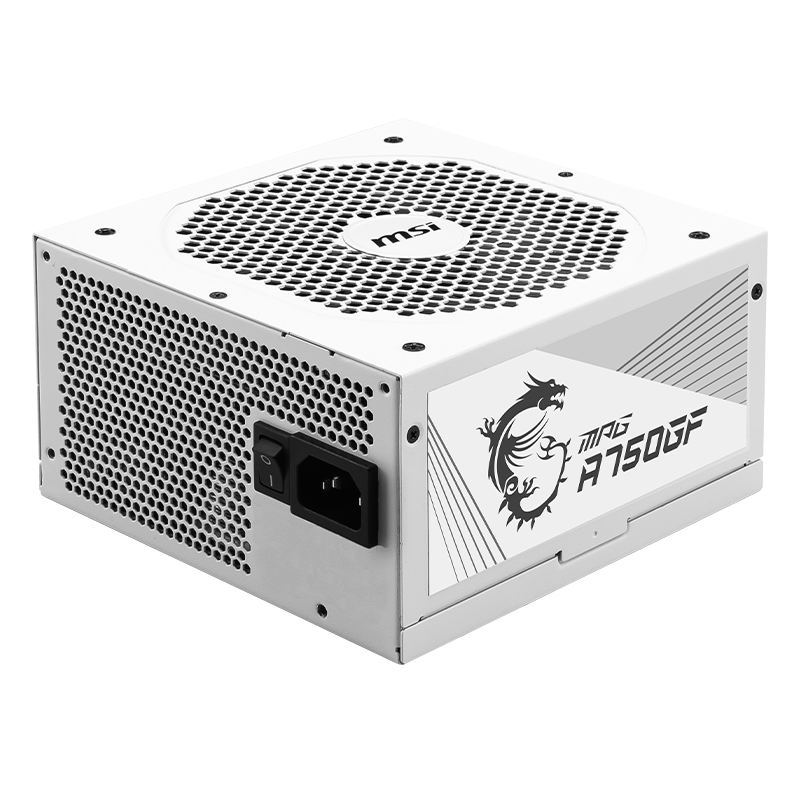 Boite d'alimentation MSI MPG A750GF WHITE / 750 W