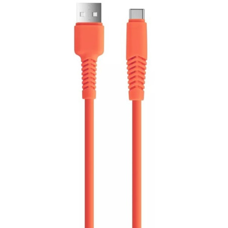 Câble Setty USB A Vers USB-C / 1.5M / Orange
