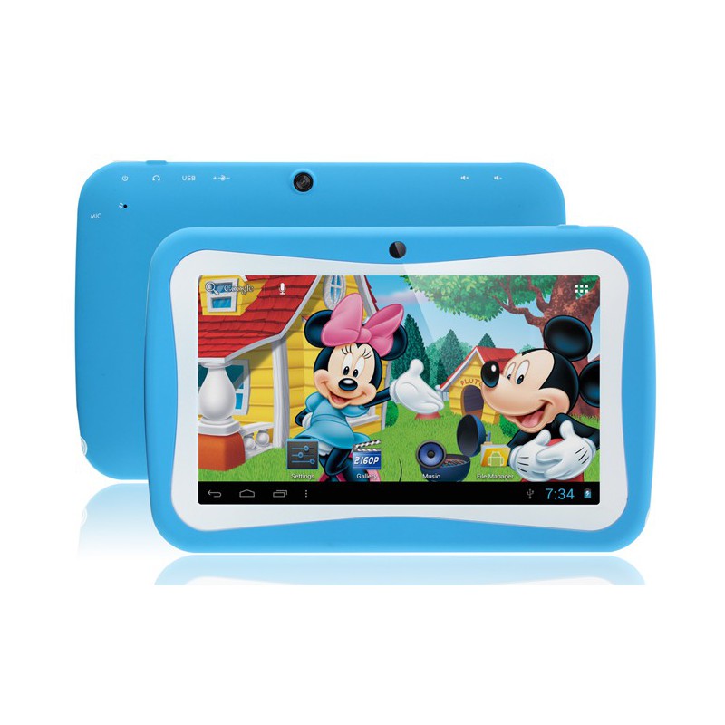 Tablette QDS q7LK For Kids / 7" / Wifi / Bleu Ciel