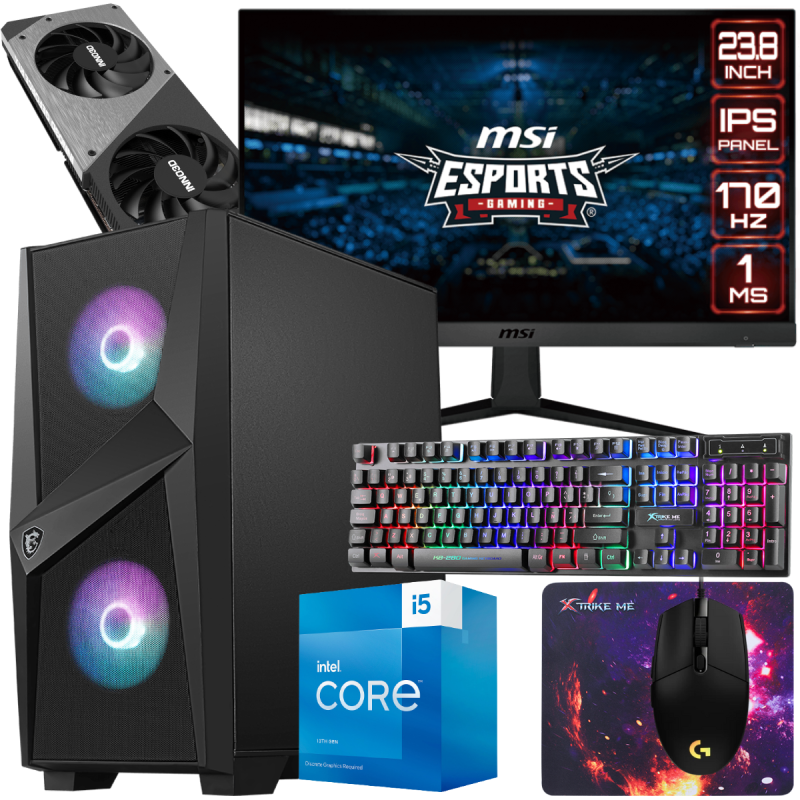 Setup Gamer Special Pc de Bureau Gaming / i5-13400F / RTX 4060 Ti TWIN ...