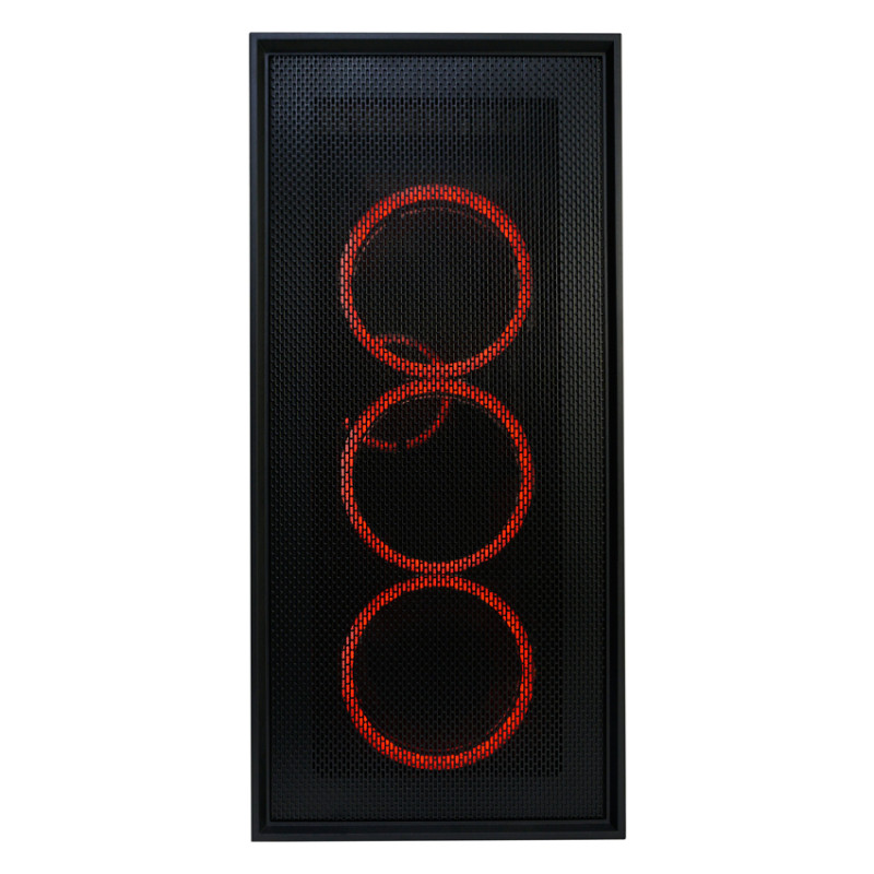 Boîtier Gamer LC-POWER Gaming 802B Black_Wanderer_X ATX Midi-Tour / Noir