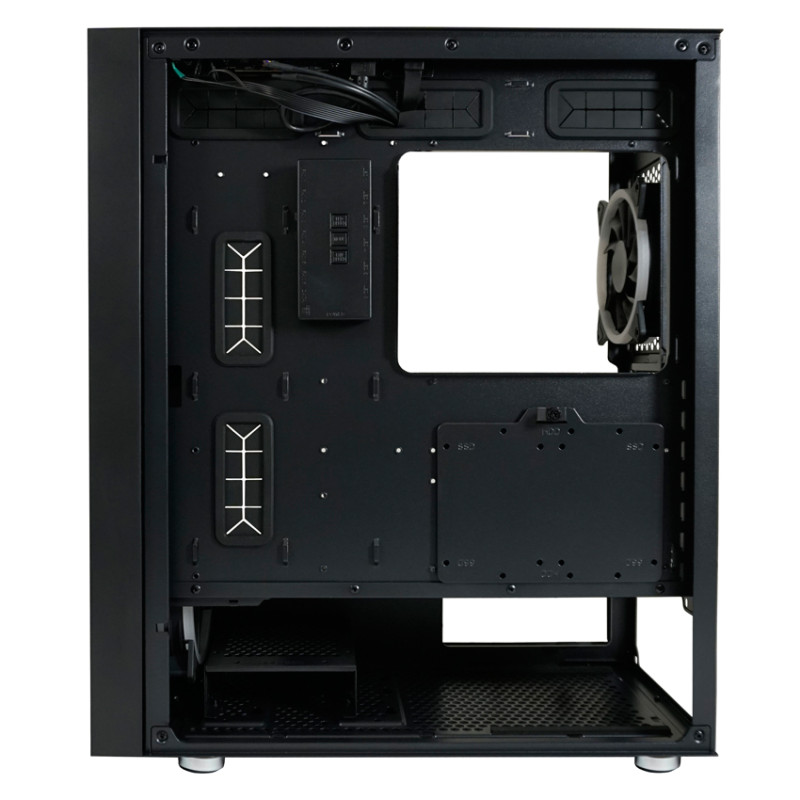 Boîtier Gamer LC-POWER Gaming 802B Black_Wanderer_X ATX Midi-Tour / Noir