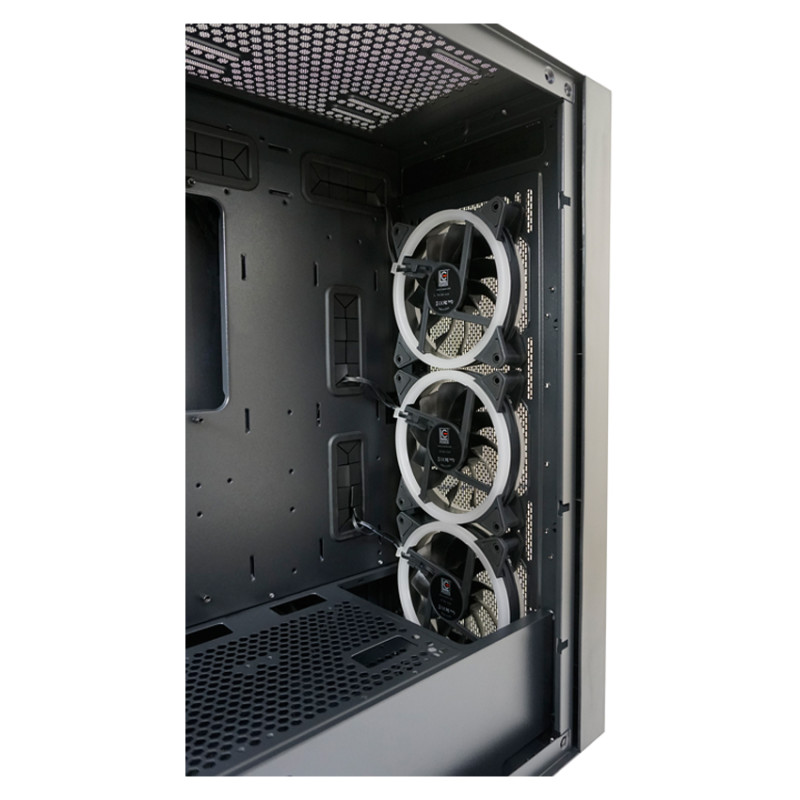Boîtier Gamer LC-POWER Gaming 802B Black_Wanderer_X ATX Midi-Tour / Noir
